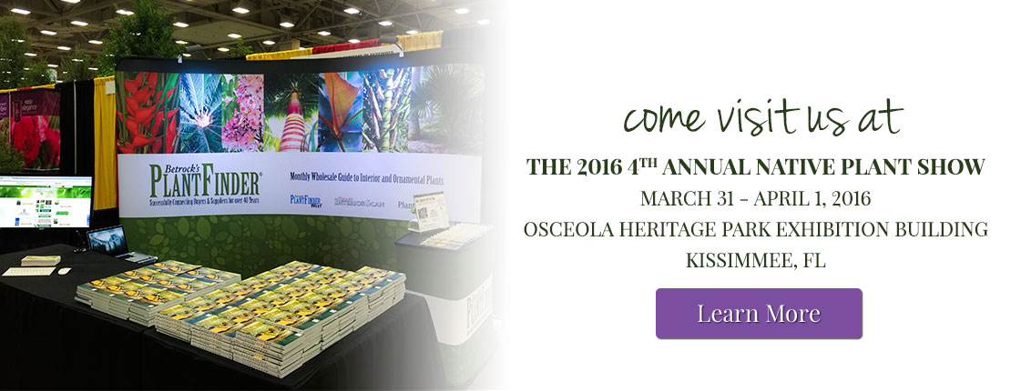 The PlantFinder - by Betrock Information Systems - The Authority on ...